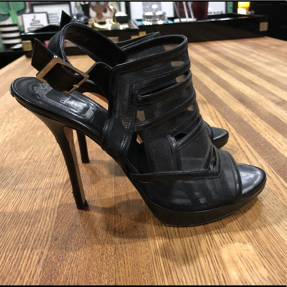 Dior | Shoes | Dior Platform Heels Black Extreme Rock Sandal | Poshmark